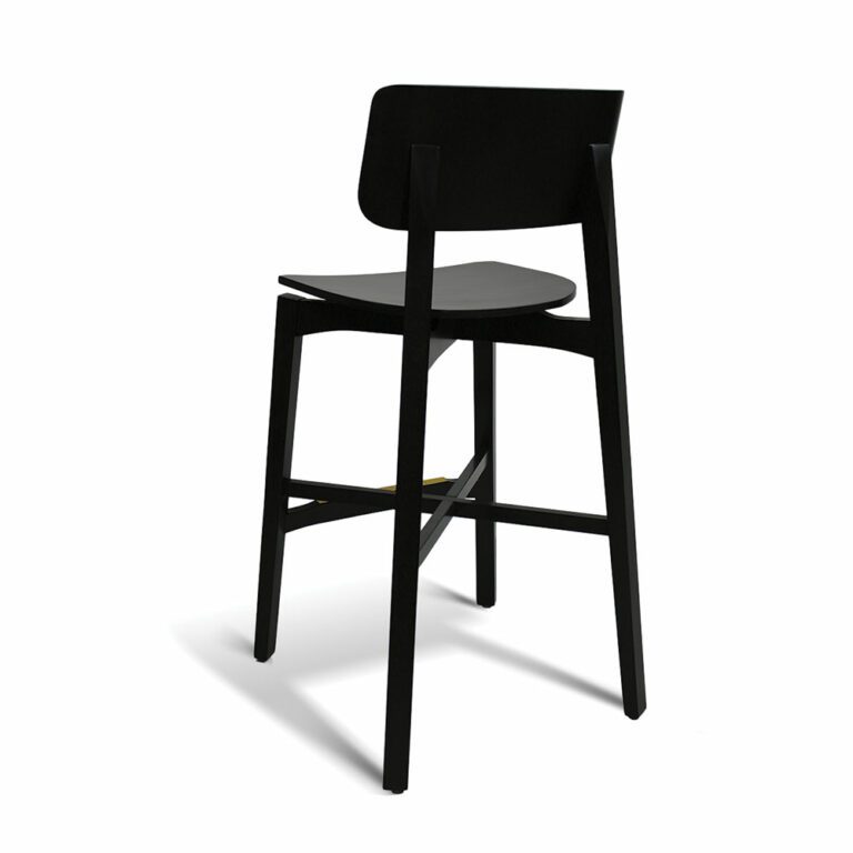 Jarl Veneer Seat Barstool - GAR Products