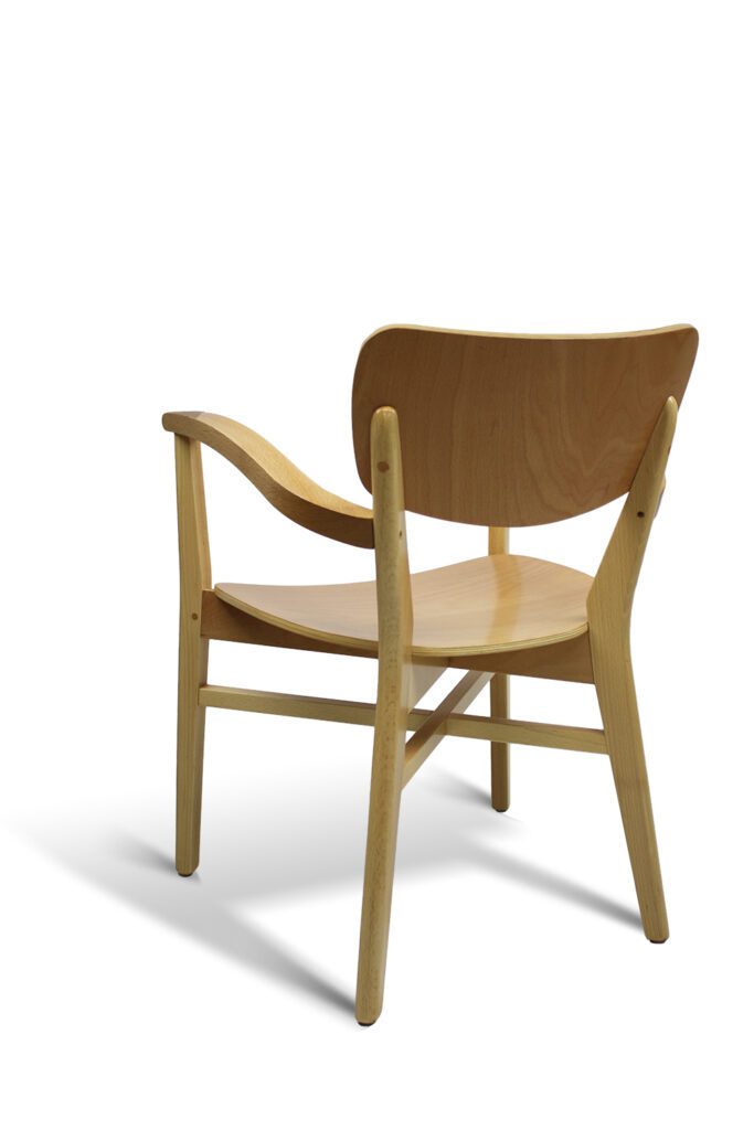 Soren Veneer Seat Arm Chair - GAR Products