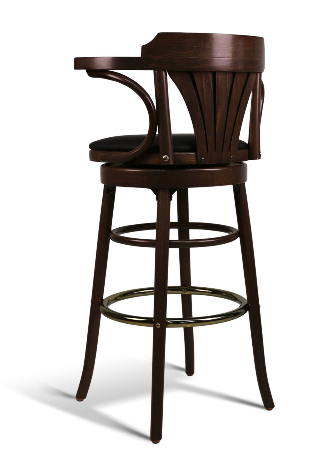 23 Padded Fan Back Swivel Barstool - GAR Products